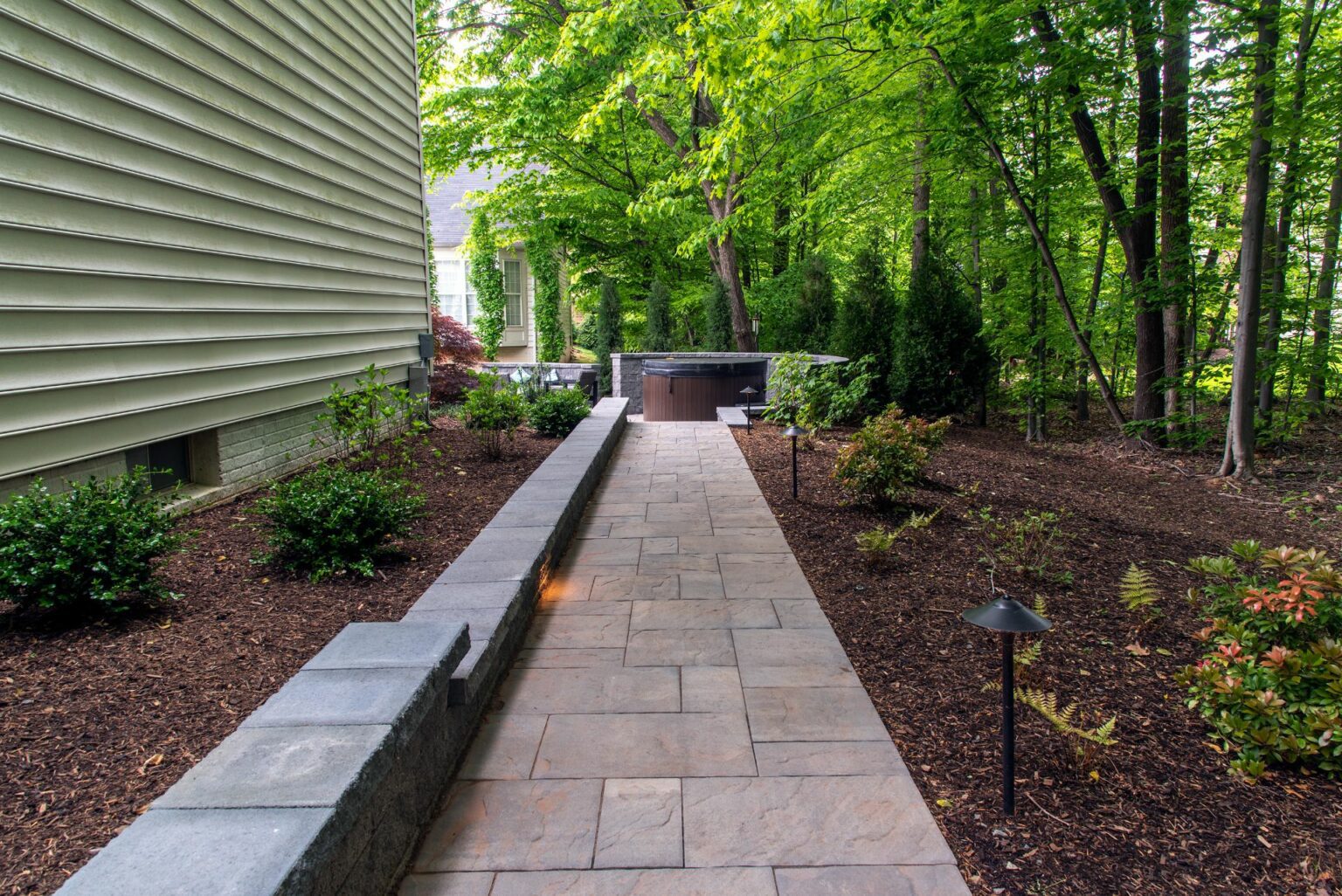 Residential Walkway – K&H Landscape and Grounds Maintenance